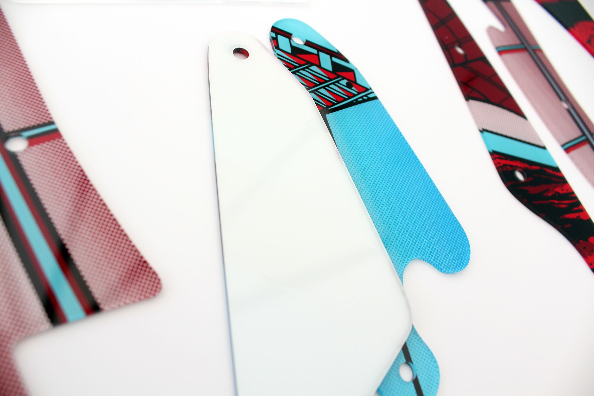 Robo War Pinball Plastic Set - Flipper Plastics - Retro Refurbs