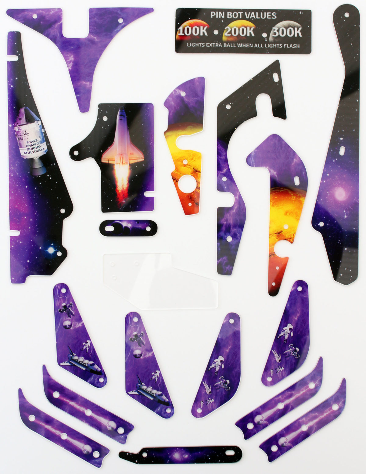 Pinball Plastic Sets | Replacement Pinball Plastics Parts | Retro Refurbs